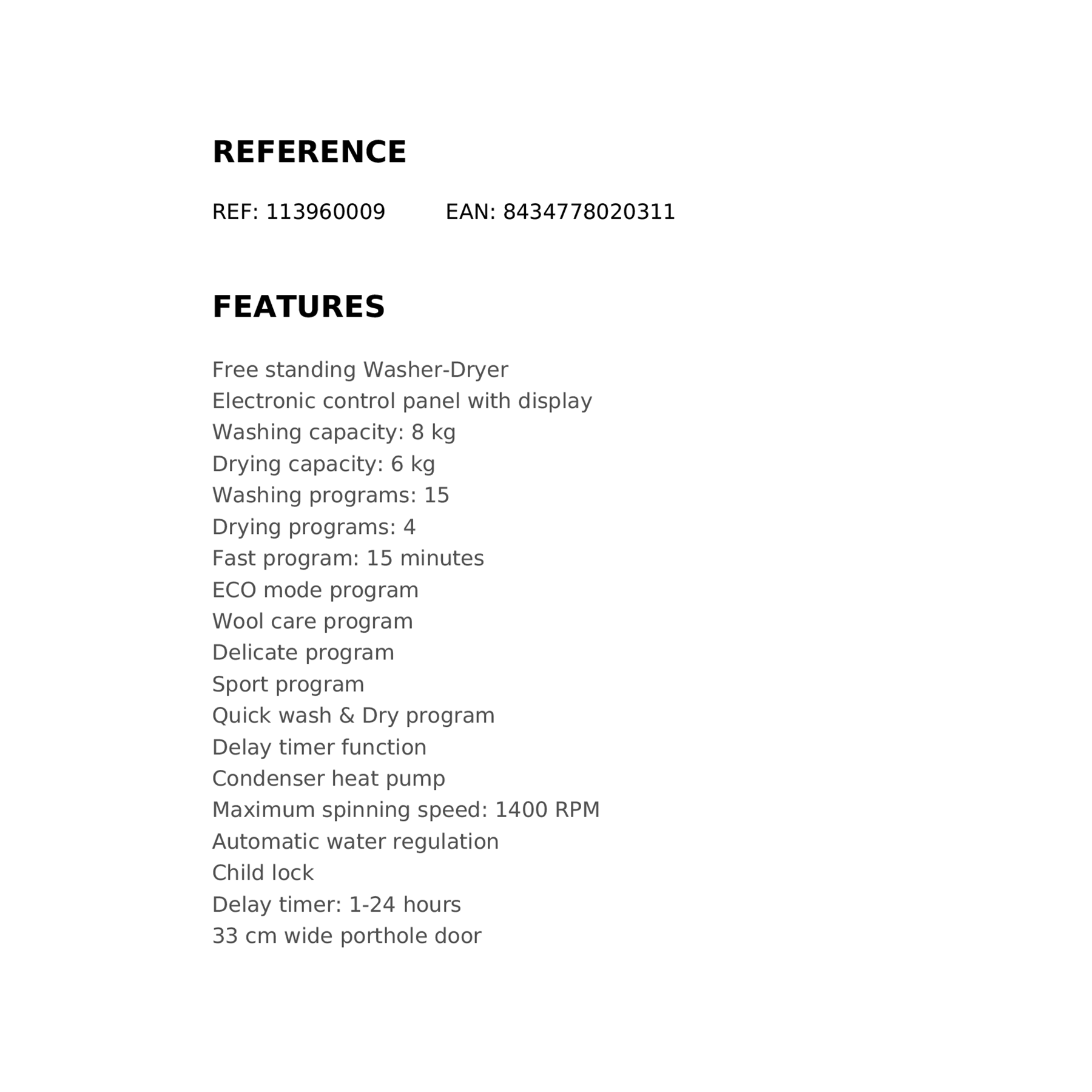 TEKA Laundry: GB-TK5-1480-Slim-en - Al Salam Kitchen ET