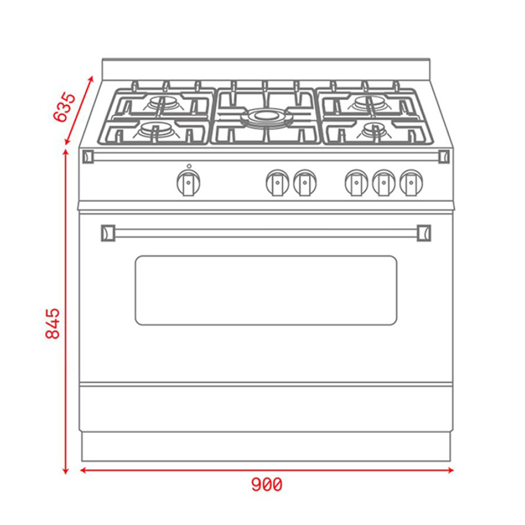 TEKA Cooker: GB-FS-903-5VE-en - Al Salam Kitchen ET